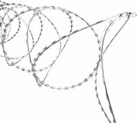 China Military Grade Roll Razor Barbed Wire Non Corrosive Resistance Humidity for sale