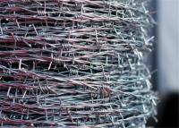 China Roll Double Twist Barbed Wire Galvanized Wire Barbed Fence Made Of Iron for sale