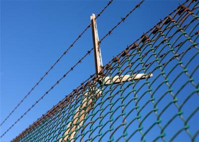 China 25kg Galvanised Steel 1.6mm Security Barbed Wire And 1.5mm Thick Barbs Ideal for sale