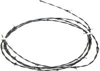 China 25kg Galvanised Steel 1.6mm Security Barbed Wire And 1.5mm Thick Barbs Ideal for sale