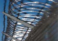 China Steel Wire Material Razor Barbed Tape Wire Galvanized Surface Treatment for sale