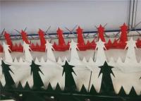 China Sus Hot Dipped Galvanized Security Spikes For Walls And Fences Anti Climb for sale