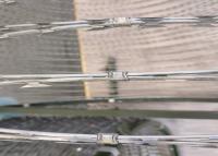 China Q195 Galvanized Razor Concertina Barbed Wire BTO - 22 For Prison Fence for sale