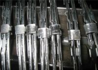 China Dovetail Straining Wire Clips Razor Clumps Razor Wire Fittings On Welded Gabion Fence for sale