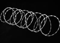 China ISO9000 Galvanized Razor Wire 300mm Coil Diameter For Residences Fencing for sale