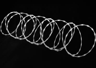 China ISO9000 Galvanized Razor Wire 300mm Coil Diameter For Residences Fencing for sale