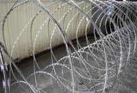 China Double Concertina Razor Wire , Concertina Wire Fencing For Fence And Isolation for sale