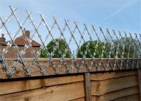 China Galvanized Steel Welded Razor Wire Mesh With Blade Type BTO 12 22 30 for sale
