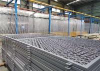 China 75 X 150mm Square Hole Welded Razor Wire Mesh Fencing Grey Color Coated for sale