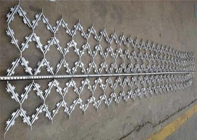 China Custom Hot Dipped Galvanized Welded Barbed Wire Mesh Protection Fence Panel for sale