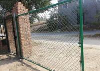 China Low Carbon Wire Pvc Coated Chain Link Mesh Use As Guardrail 6 M Long 3.8m High for sale