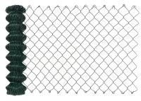China Green Color Vinyl Coated Chain Link Fence For Garden All Opening Size for sale