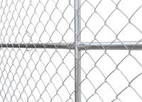 China Zinc Coated Chain Link Fence Diamond Rhombus Type On Playground Long - Life for sale