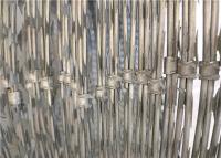 China Military And Police Mobile Security Barrier , Razor Wire Barriers Of Stainless Steel for sale