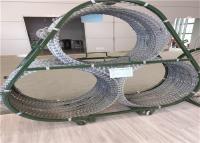 China Military And Police Mobile Security Barrier , Razor Wire Barriers Of Stainless Steel for sale