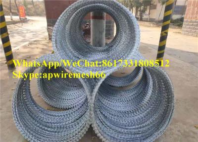 China Mobile Security Razor Fence Barrier Razor Wire Rapid Deployment Barrier for sale