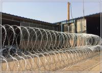 China Iron Wire Galvanized Pyramid Flat Razor Wire BTO - 22 3D In Security Fence for sale