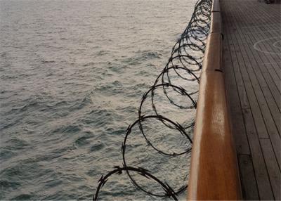 China Fence CBT65 Razor Concertina Barbed Wire For United Kingdom Of 304 Stainless Steel for sale