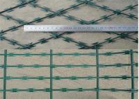 China Professional Colored Barbed Tape PVC Razor Barbed Tape Top On Wall CBT -65 for sale