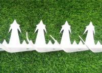 China Razor Security Anti Climb Anti Theft Wall Spikes In White Color Galvanized for sale