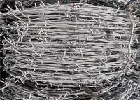 China Tata Zinc Coated Security Barbed Wire For Fencing , Prison Barbed Wire for sale