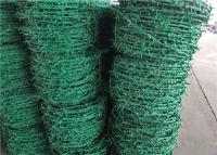 China High Tensile PVC Coated Concertina Barbed Wire Use For Security Fencing for sale