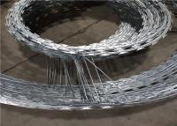 China BTO -30 Double Concertina Razor Barbed Wire For 2.5mm - 2.7mm Wire Diameter for sale