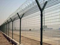 China Galvanized Razor Blade Wire Fence Use For Prison And Key Project Protection for sale