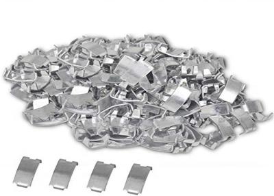 China Galvanized Razor Wire Fittings Barbed Wire Clips For Razor Wire Fastening for sale