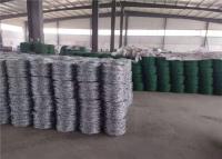 China Stainless Steel Security Barbed Wire Electro Galvanized Or PVC Coated for sale