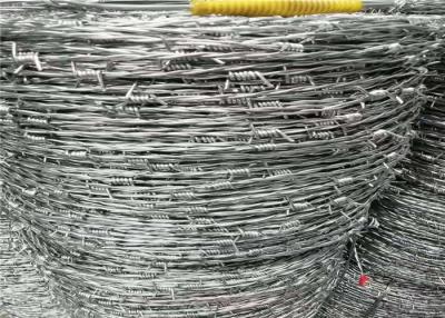 China Galvanized Double Twist Razor Barbed Wire Barber Wire Diameter 1.6- 2.8 Mm for sale
