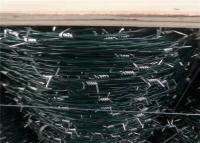 China Pvc Coated Iron Security Barbed Wire For Airport Prison Security Fence for sale