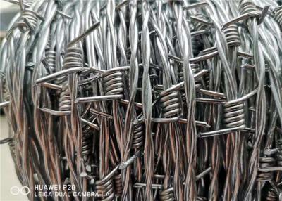 China High Tensile 400 Meters Galvanised Barbed Wire Price Per Roll For Kenya for sale
