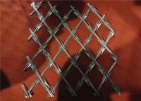 China Galvanized Welded Razor Wire Mesh Fence , Razor Wire Fence With Diamond Hole Shape for sale