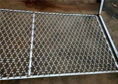 China Razor Mesh Welded Razor Wire Mesh Fence Panel For Protective Fence Prison Fence for sale