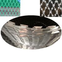 China CBT65 CBT60 BTO22 Welded Razor Wire Mesh 75 * 150mm Diamond Hole for sale