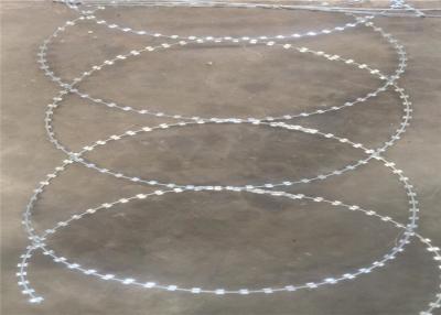 China Iso BTO -22 Razor Wire Flat Wrap Coils Are Made Of High Tensile Razor Wire for sale