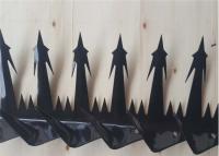 China Steel Wall Security Spikes Anti - Climb , Razor Spikes For Top Of Fence for sale
