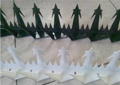 China Easy To Install Wall Security Spikes High Steel Barbed Nail Fencing for sale