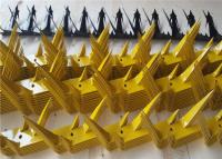 China Anti Climb Security Spikes For Walls And Fences Powder Coated Hot Dipped for sale