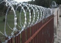 China Double Blade Spiral Barbed Wire Rope Blade Razor Wire For Protecting Fence for sale