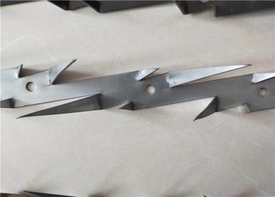 China HDG Medium Size Anti Theft Wall Spikes Razor Spikes For Security Wall Fence for sale