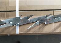 China HDG Medium Size Anti Theft Wall Spikes Razor Spikes For Security Wall Fence for sale