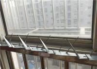 China Metal Fencing Wall Security Spikes Anti Theft 1.25m Length 2mm Thickness for sale