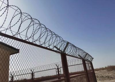 China Electric Galvanized BTO 22 Razor Wire Blade Type Use On Top Of Fence And Wall for sale
