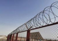 China Electric Galvanized BTO 22 Razor Wire Blade Type Use On Top Of Fence And Wall for sale