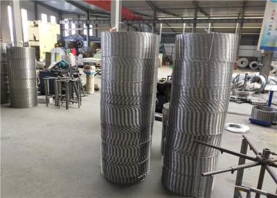 China Concertina Cross Razor Barbed Wire BTO-22 CBT-65 10kg / Roll Packing for sale