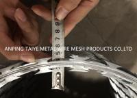China Goverment Use Double Circle BTO30 Razor Wire , SS304 Concertina Coil for sale