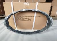 China BTO -22 450mm Galvanized Concertina Razor Barbed Wire Razor Blade Fencing for sale
