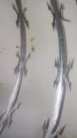 China Concertina Cross BTO -10 Coiled Razor Wire Short Blade Hot Dipped Galvanized for sale